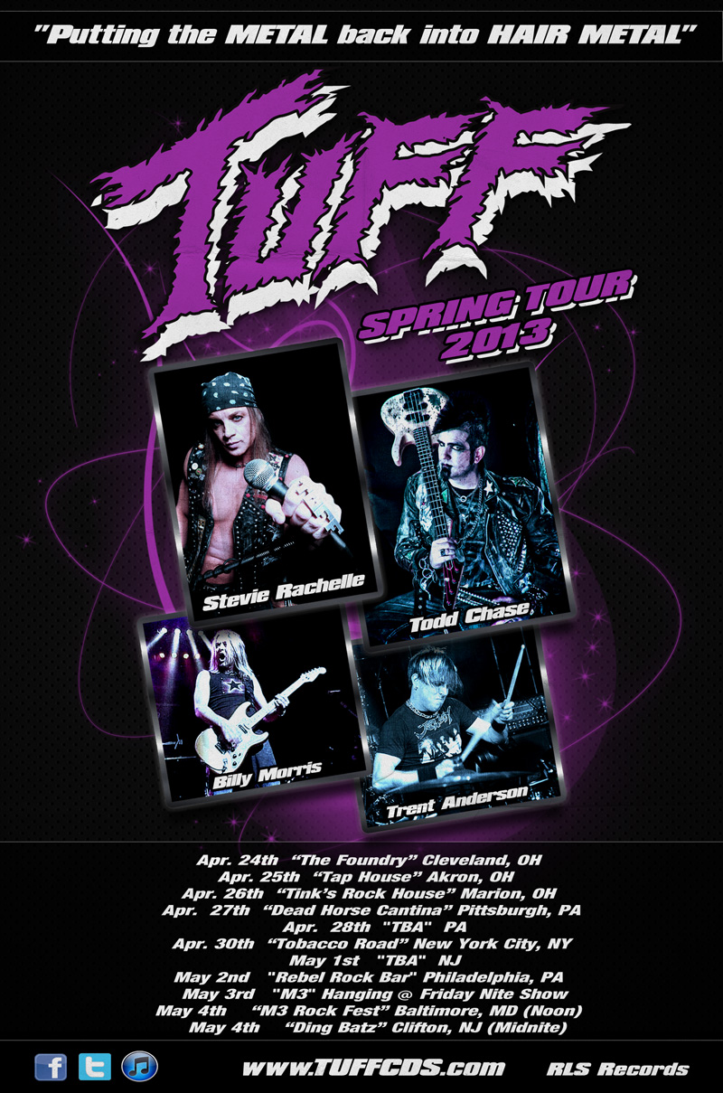 Tuff vocalist Stevie Rachelle talks to LRI about M3, new tour, his band ...